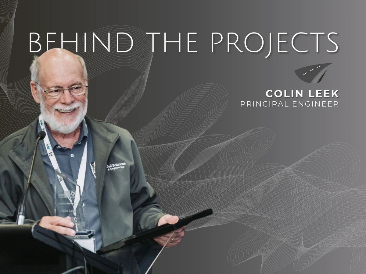 Behind the Projects: Spotlight on Colin Leek